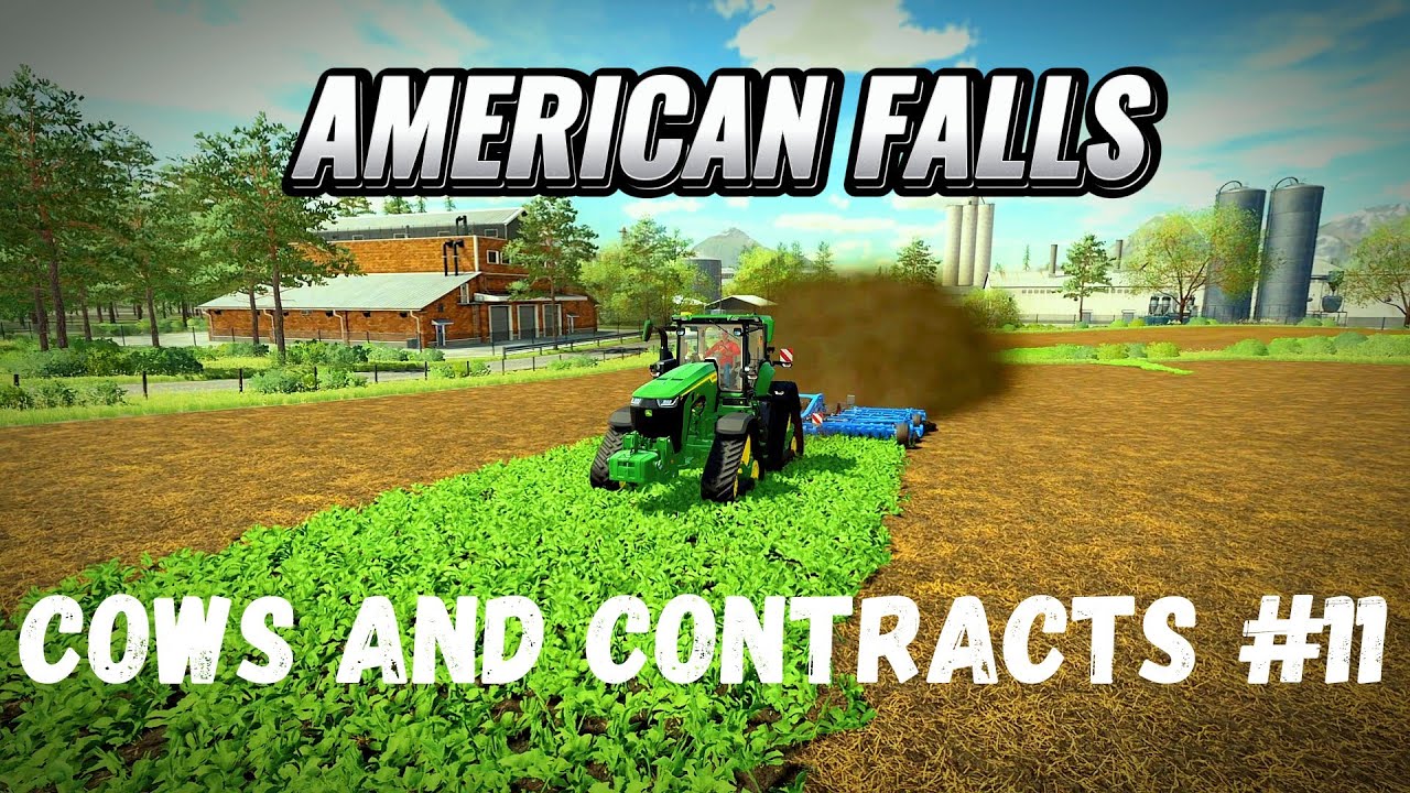 AMERICAN FALLS | CONTRACTING to Purchase a Field of CLOVER 🍀 | FS22 ...