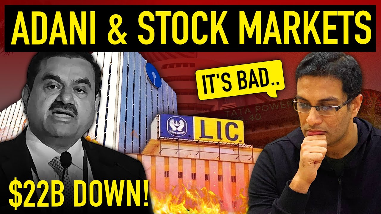 Adani's impact on Stock Market. And how much will Adani stocks fall ...
