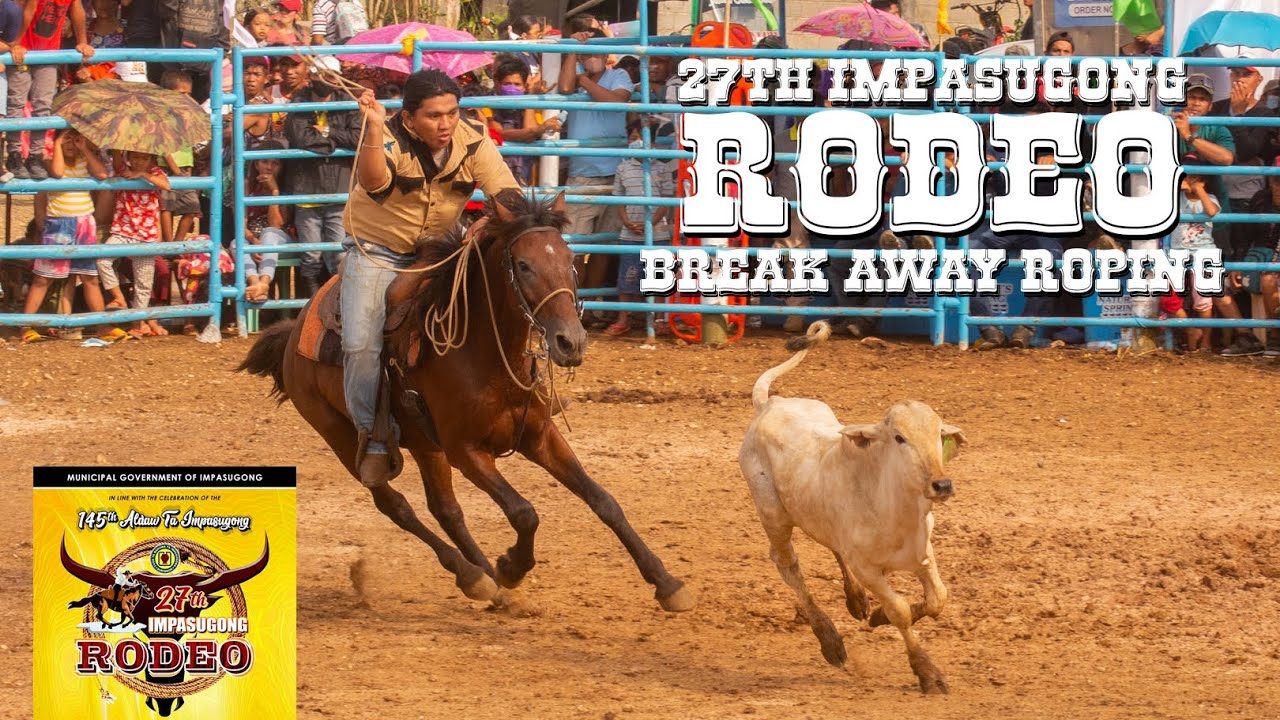 27th Impasugong Rodeo - Break-Away Roping, September 10 2022 - YouTube
