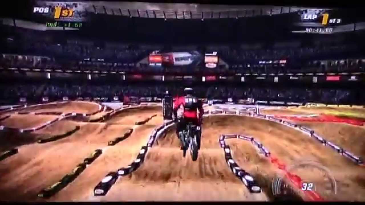 111314 mx vs atv supercross pit-bikes Miami SX - YouTube