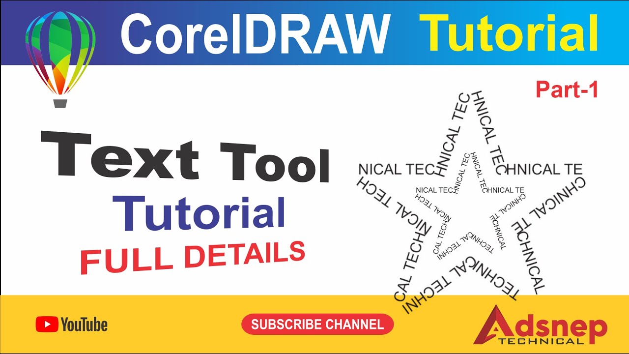 How To Use Text Tool In CorelDraw How To Use Text Tool In CorelDraw
