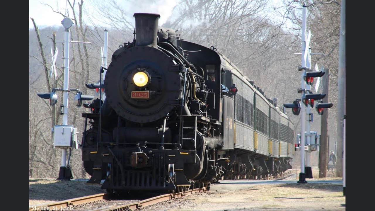 [HD] First steam train of 2021 - Connecticut Valley Railroad, 3/20/21 ...
