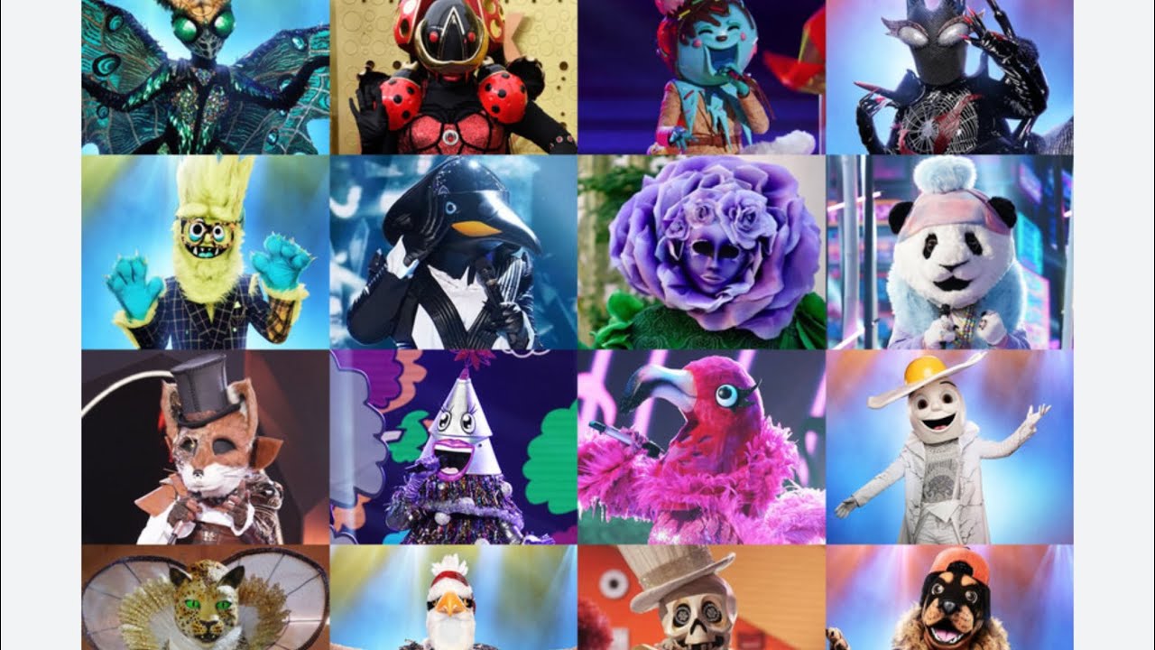 All The Reveals In The Masked Singer US Season 2 - YouTube