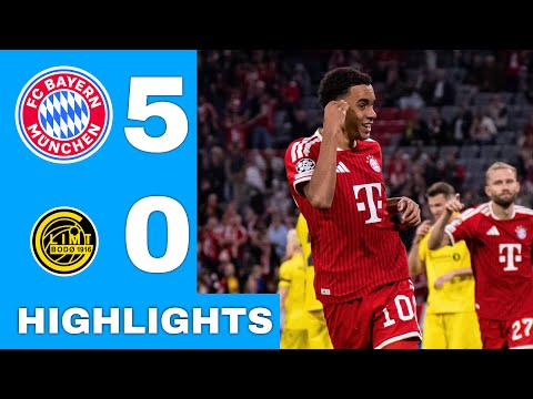 Bayern Munich vs Bodø/Glimt 5-0 Highlights & All Goals | Harry Kane Goal