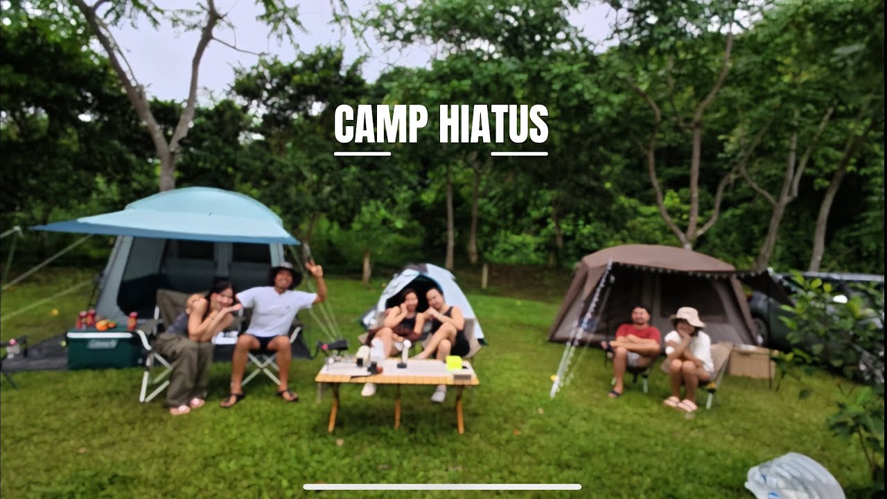 camping with friends | peak convenience at Camp Hiatus -`♡´- Tanay ...