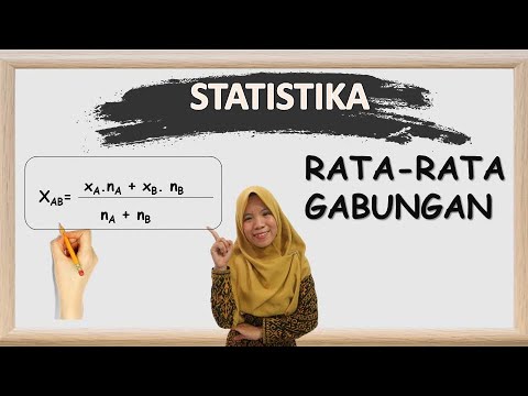 STATISTIKA 9 - rata-rata gabungan - YouTube