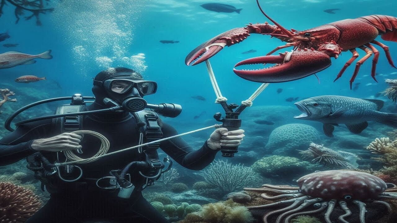 How to spear snapper to catch Catching Seafood Catch Shark , Catch Fish ...