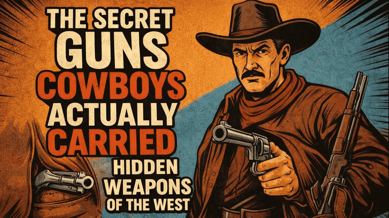 The Secret Guns Cowboys Actually Carried — Hidden Weapons of the West # ...