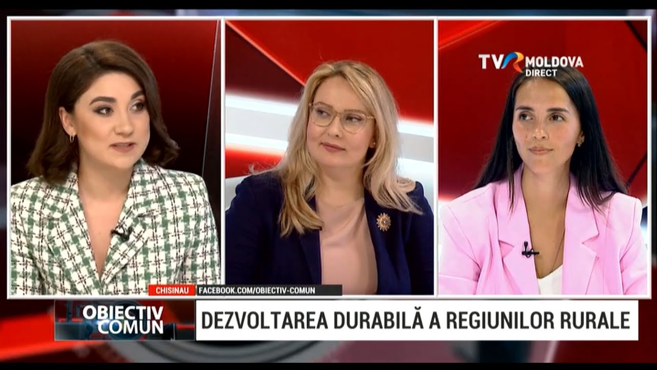 Secretarul de stat, Ana Mardare la emisiunea "Obiectiv Comun", de la ...