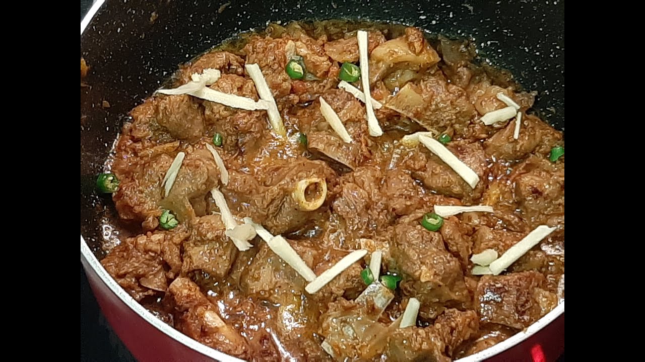 butter mutton karahi-easy and delicious best recipe dhaba style - YouTube