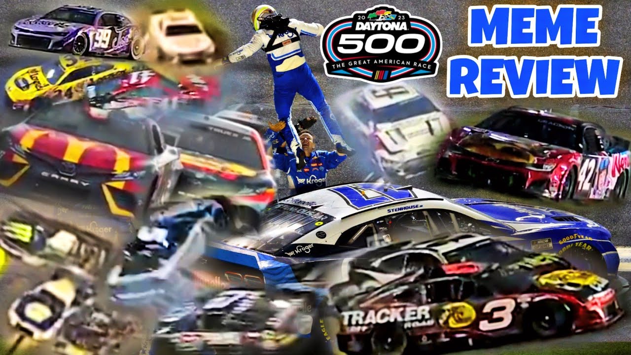 Daytona 500 Meme Review [NASCAR Memes] - YouTube