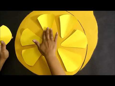 How to make Lemon Costume for kids from paper - Fancy dress Costume ...