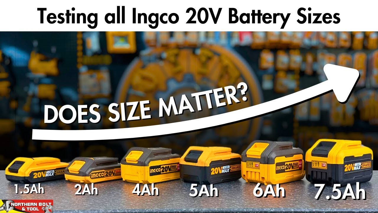 Does Battery Capacity Affect the Performance of Cordless Tools? - YouTube