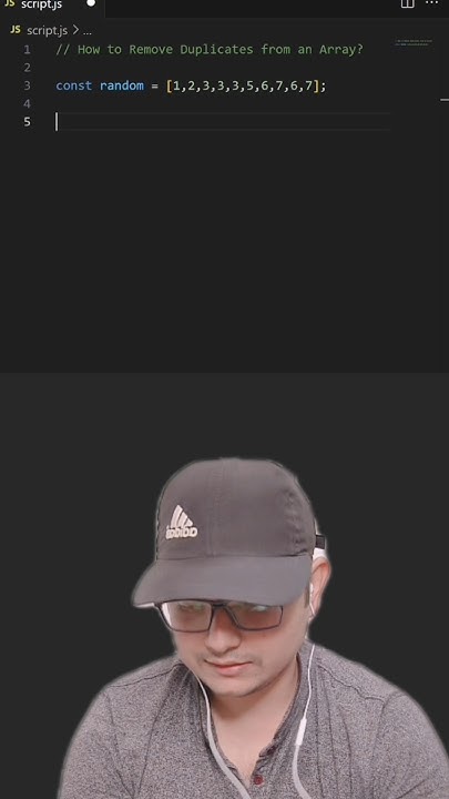Remove Duplicates Coding Codinginterview Javascript Shorts Youtube