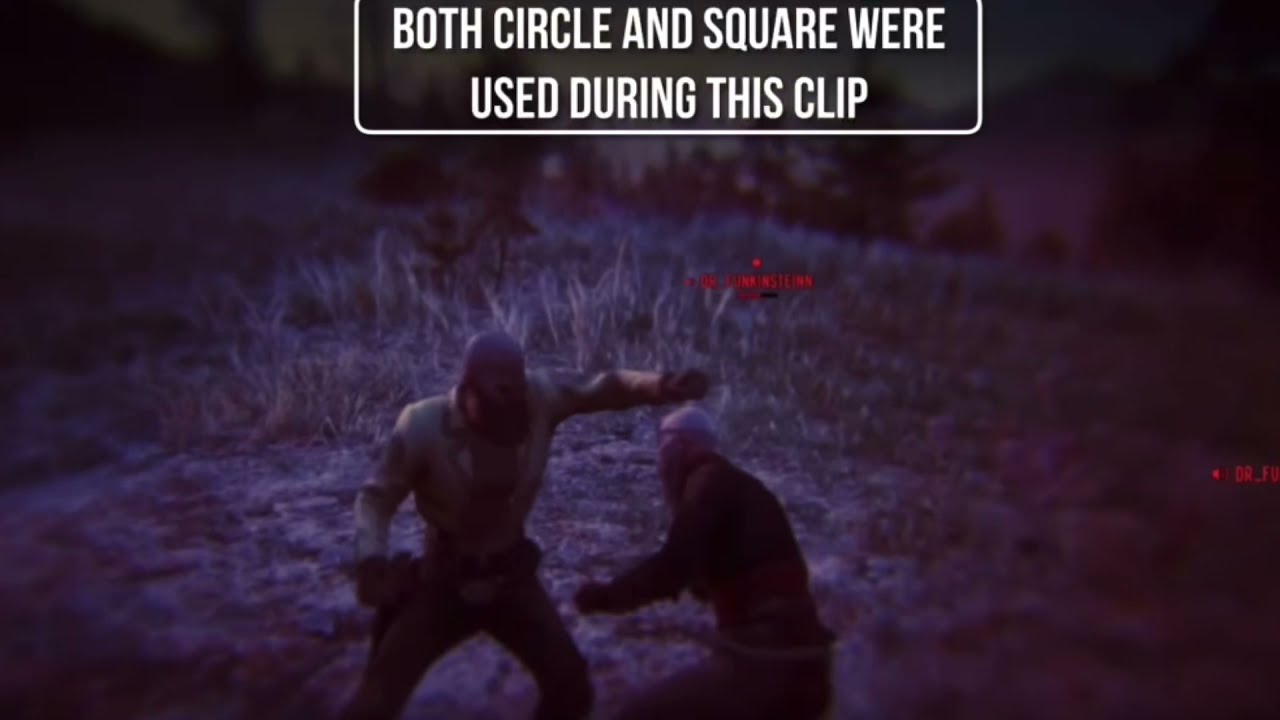 How to fist fight in Red Dead Redemption 2 - YouTube