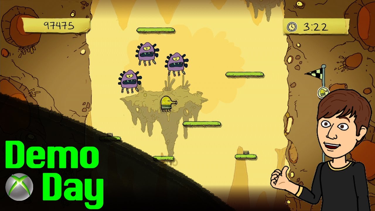 Demo Day: Doodle Jump for Kinect [XBOX Kinect] - YouTube