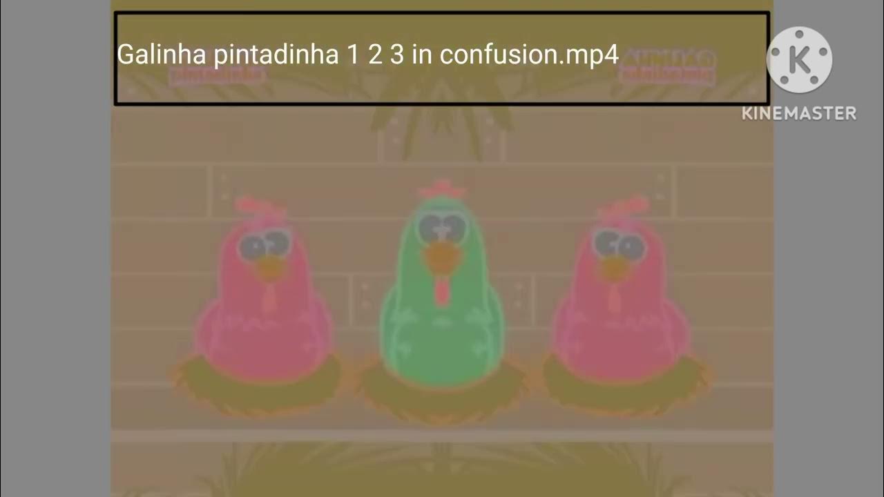 Galinha pintadinha 1 2 3 in confusion - YouTube