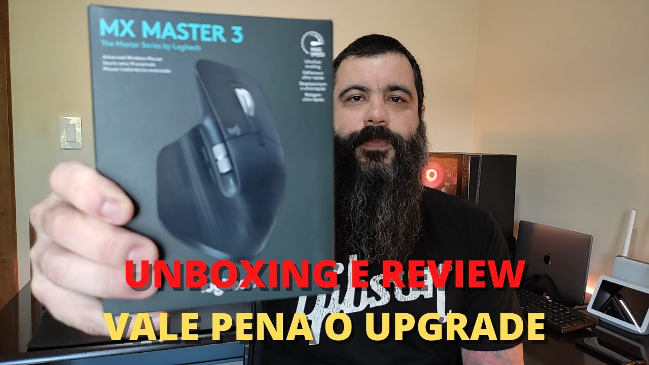 Unboxing e Review do MX Master 3 - Vale a pena o upgrade!?!? - YouTube