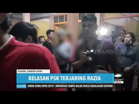 RAZIA PSK & PASANGAN MESUM | REDAKSI PAGI (18/11/19)