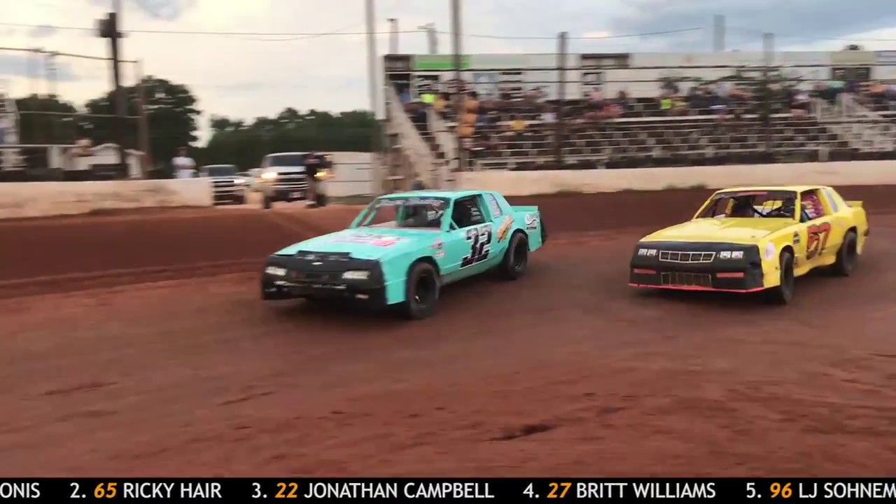 Sumter Speedway Recap 8/18/2018 - YouTube