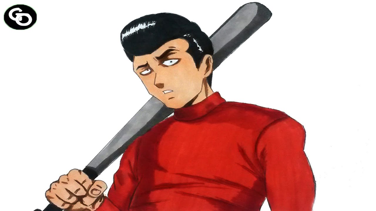 SPEED DRAWING - METAL BAT - ONE PUNCH MAN - YouTube