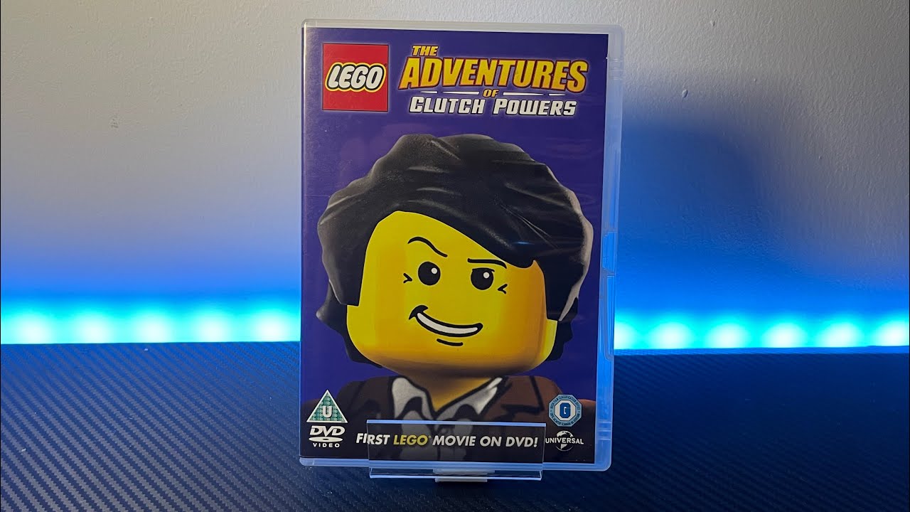 LEGO The Adventures Of Clutch Powers DVD Unboxing Universal Studios lego-the-adventures-of-clutch-powers-dvd-unboxing-universal-studios