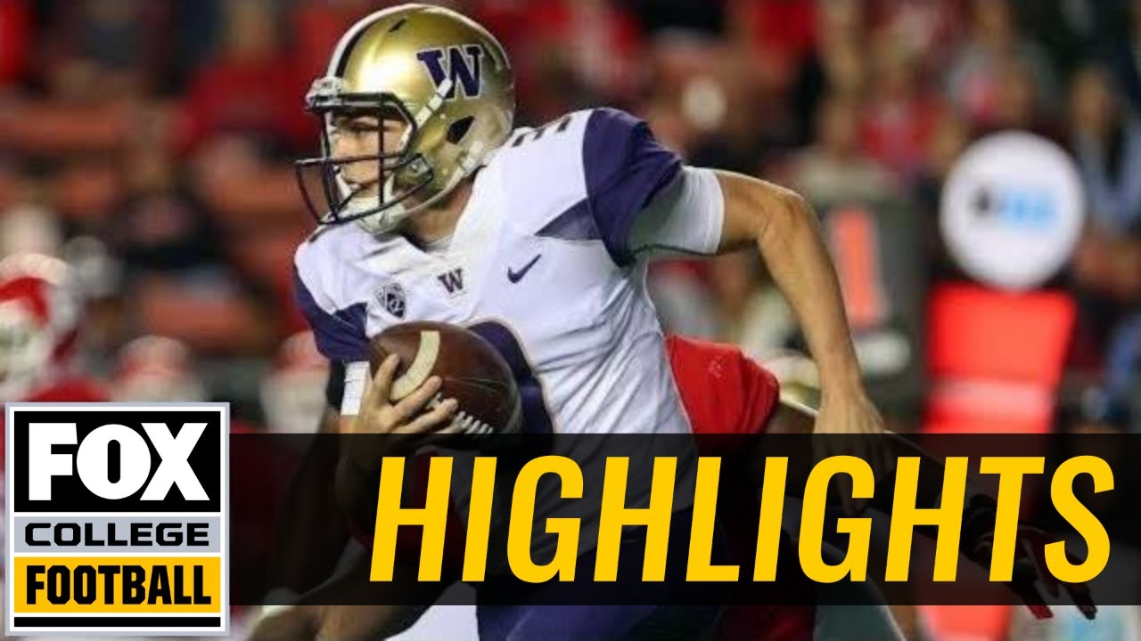 Washington vs Rutgers | Highlights | FOX COLLEGE FOOTBALL - YouTube