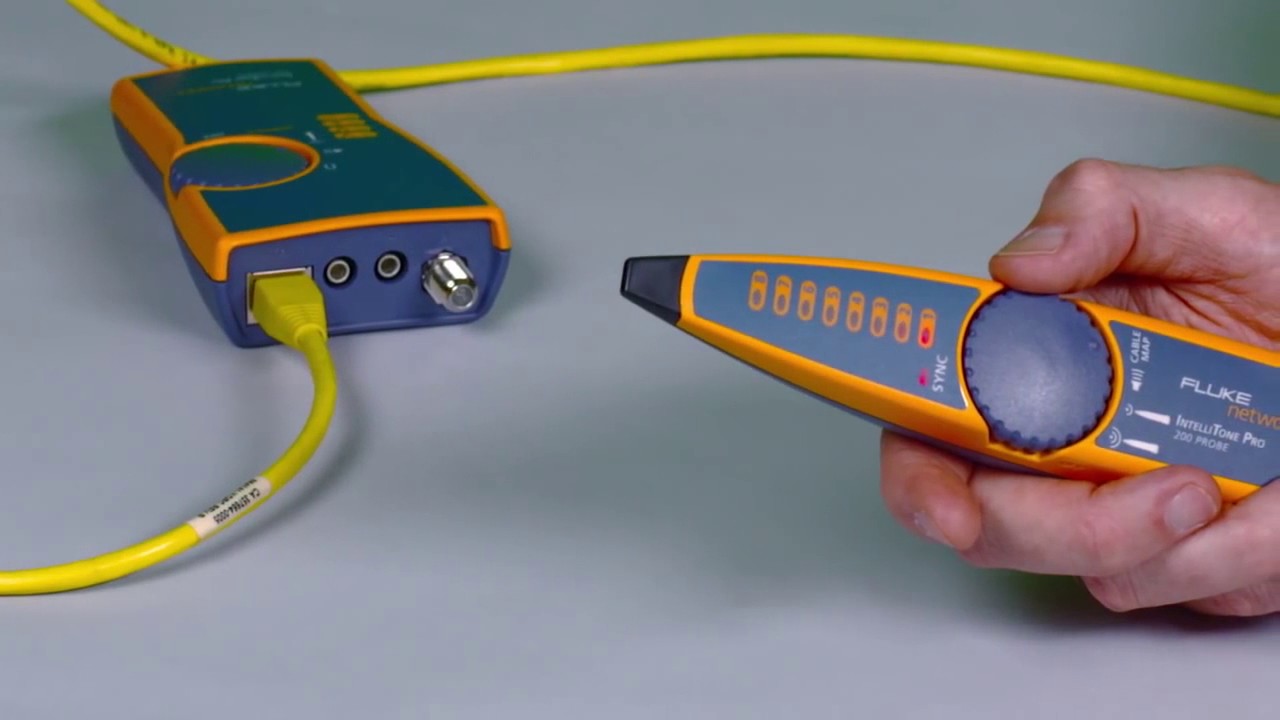 Kit Generador de tonos + IntelliTone 200 Fluke Networks - YouTube