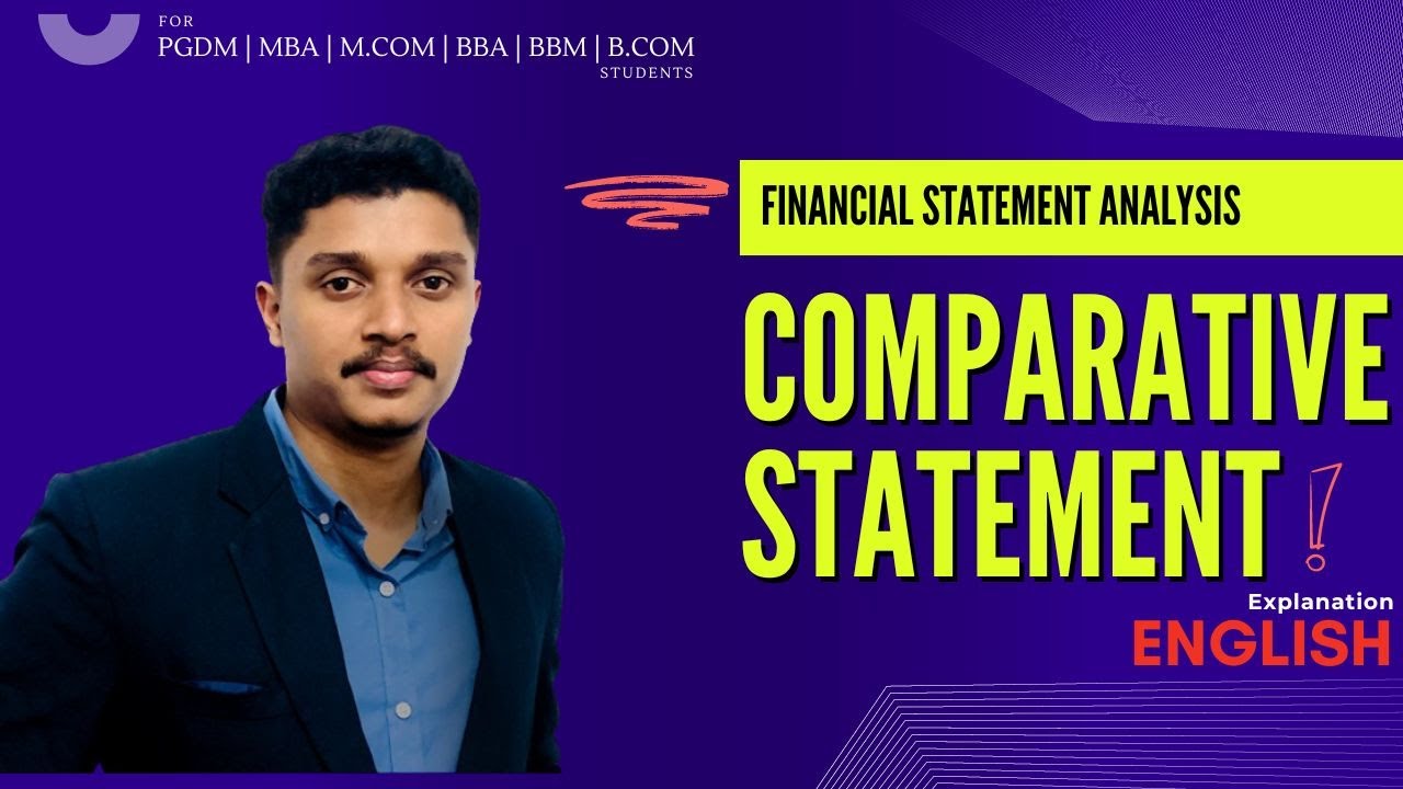 Financial Statement Analysis | Comparative Statement Analysis with ...