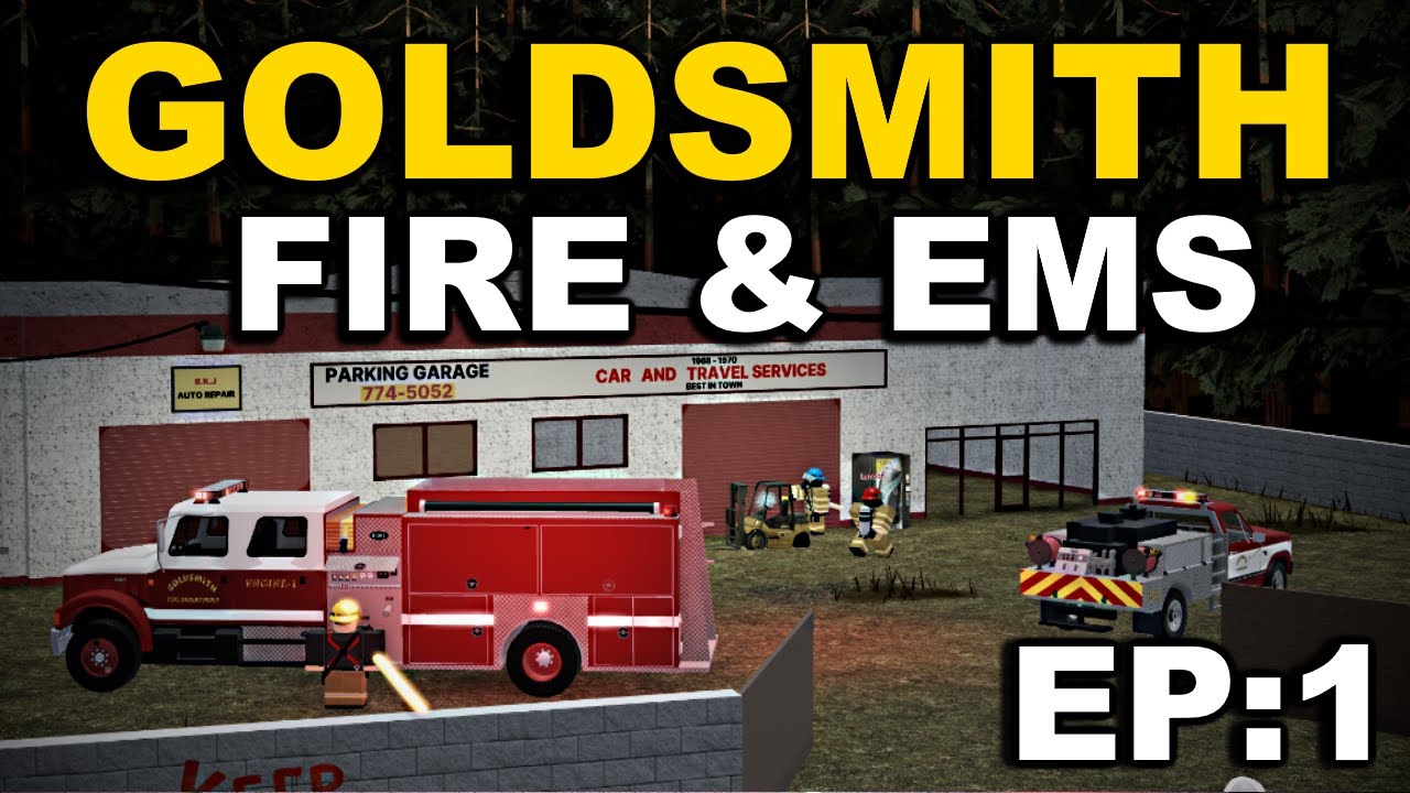 Goldsmith Fire and Rescue(ROBLOX) BEAR ATTACK! - YouTube