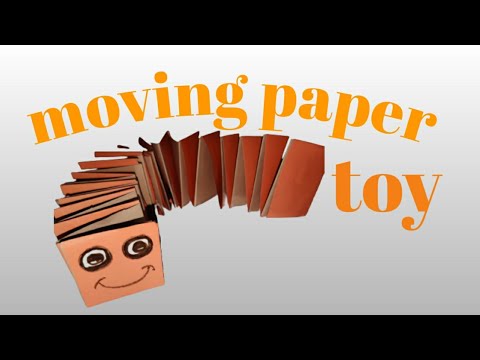 antistress moving paper toy|moving toys craft idea|sid crazzy 4 craft's ...