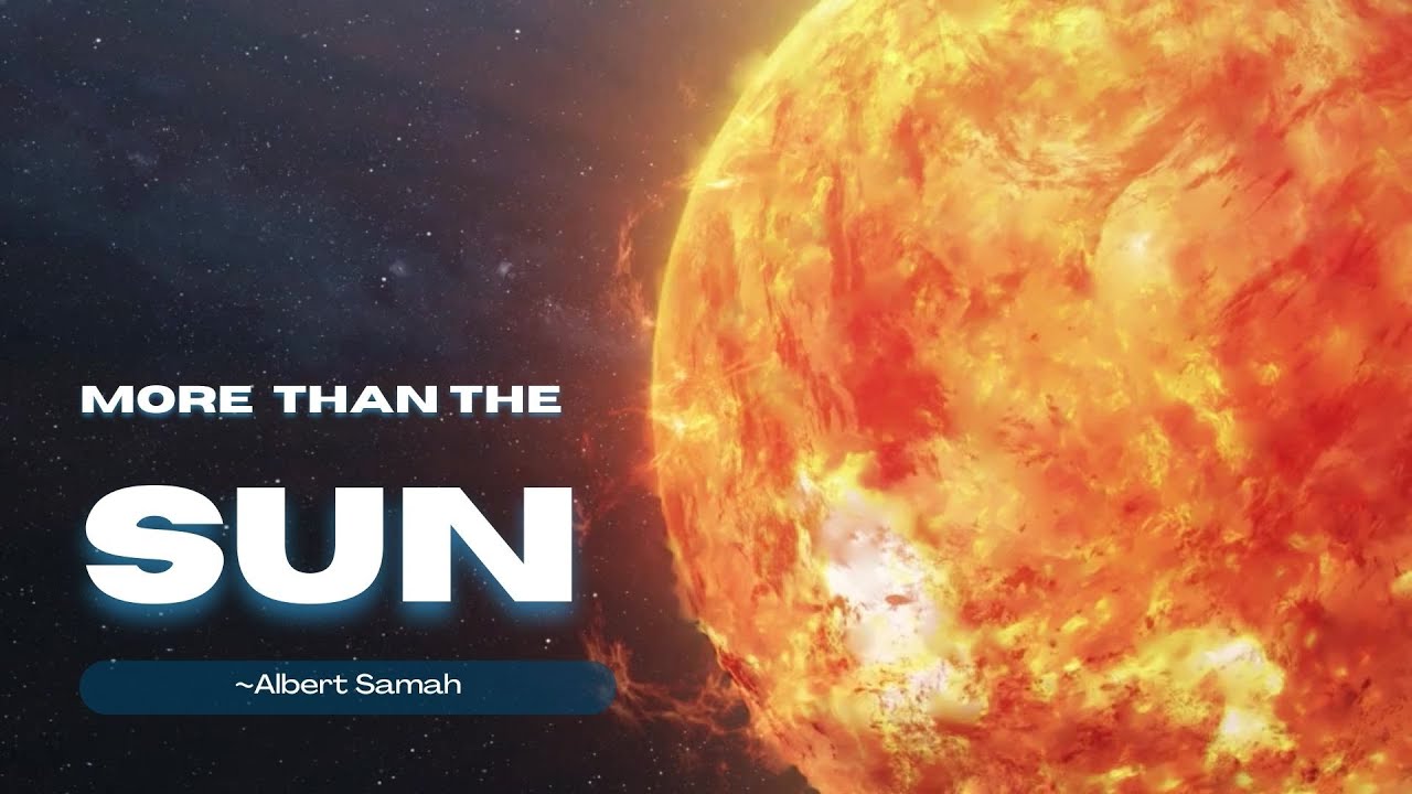 More than the Sun~Albert Samah - YouTube