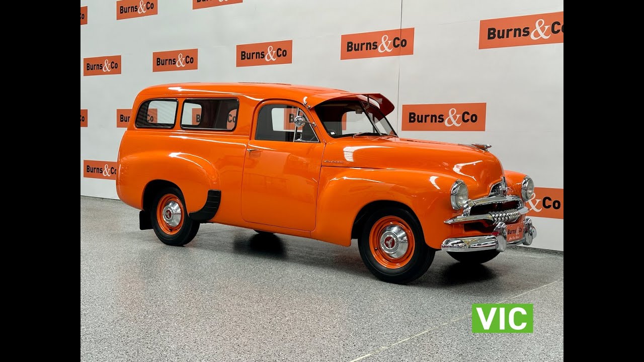 1956 Holden FJ Manual Panel Van - YouTube