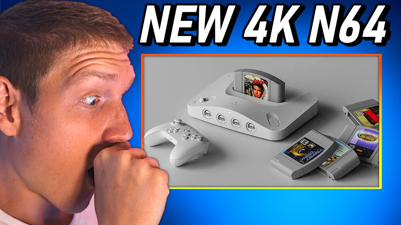 NEW 4K RETRO GAME CONSOLE 🔥 Analogue Nintendo 64 - YouTube