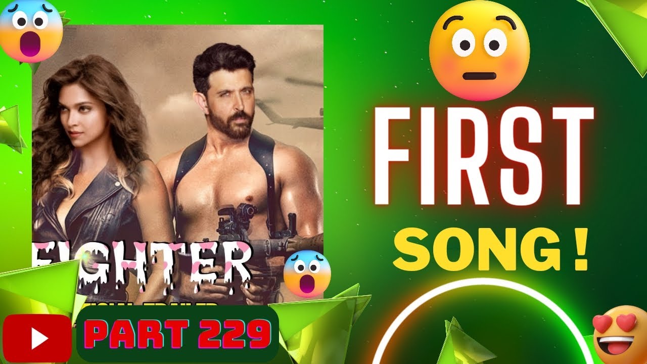 FIGHTER MOVIE FIRST SONG😱 ️ FIGHTER HRITHIK ROSHAN DEEPIKA PADUKONE ...
