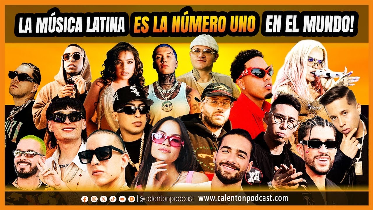 🔥 La música latina es la número uno en el mundo! #elcalenton #musica # ...