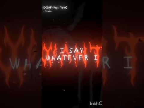 drake idgaf #drake#music #idgaf #edit - YouTube