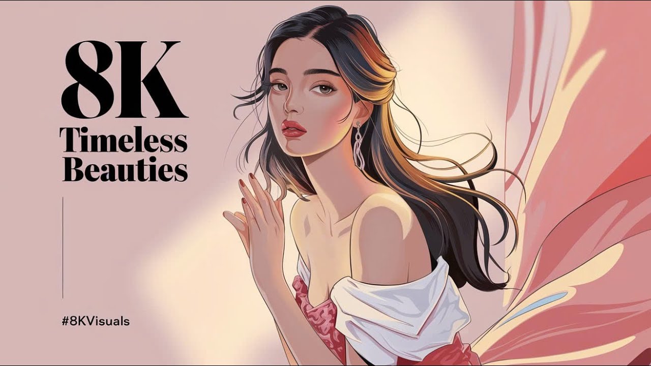 8K Timeless Beauties - Timeless Models Captured in 8K Perfection # ...