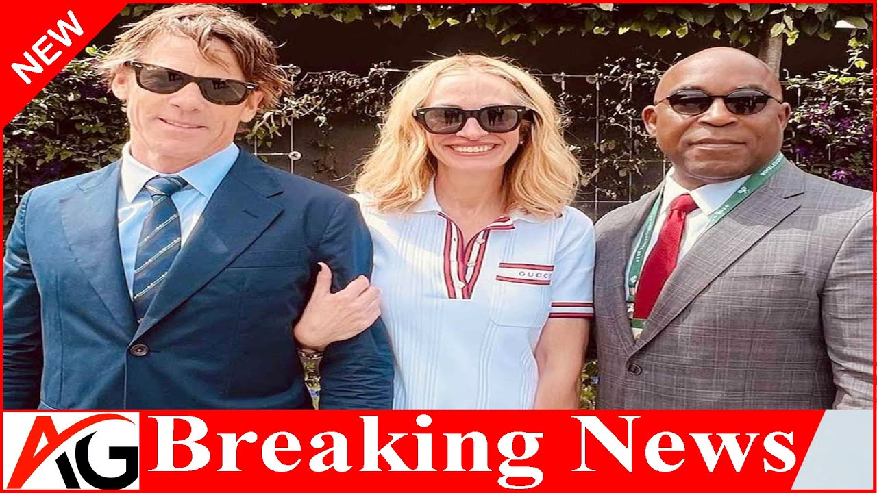 Julia Roberts wore a mini dress to a recent Wimbledon photo with ...