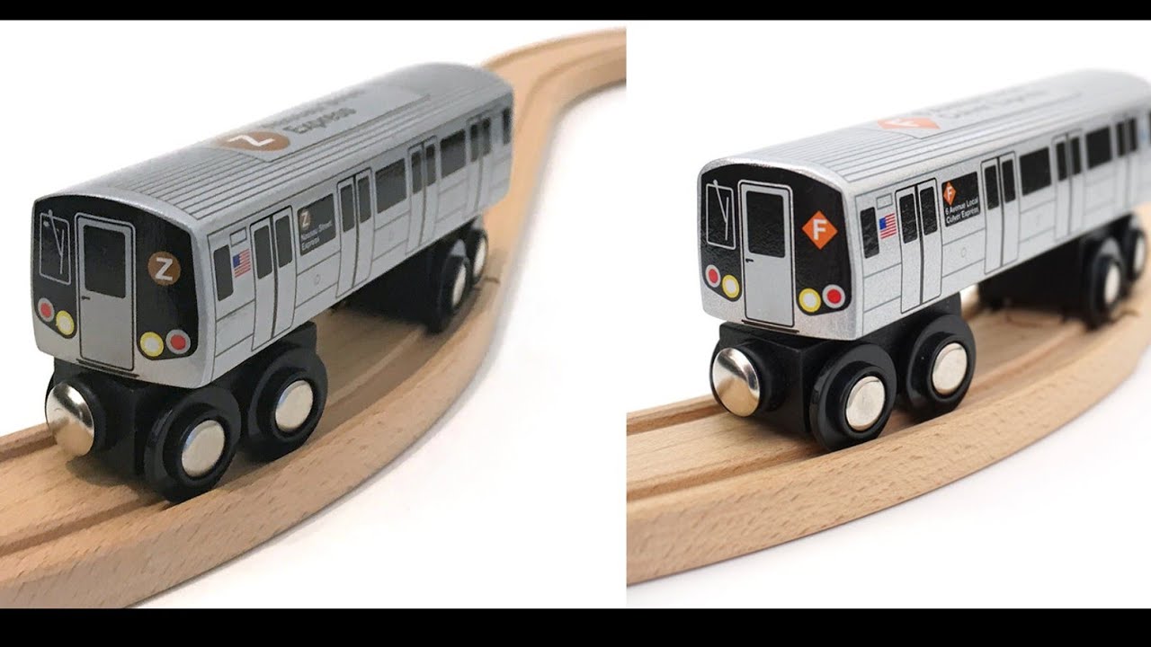 I unboxing the 2 munipals R160 Train and R160 diamond F Train is here ...