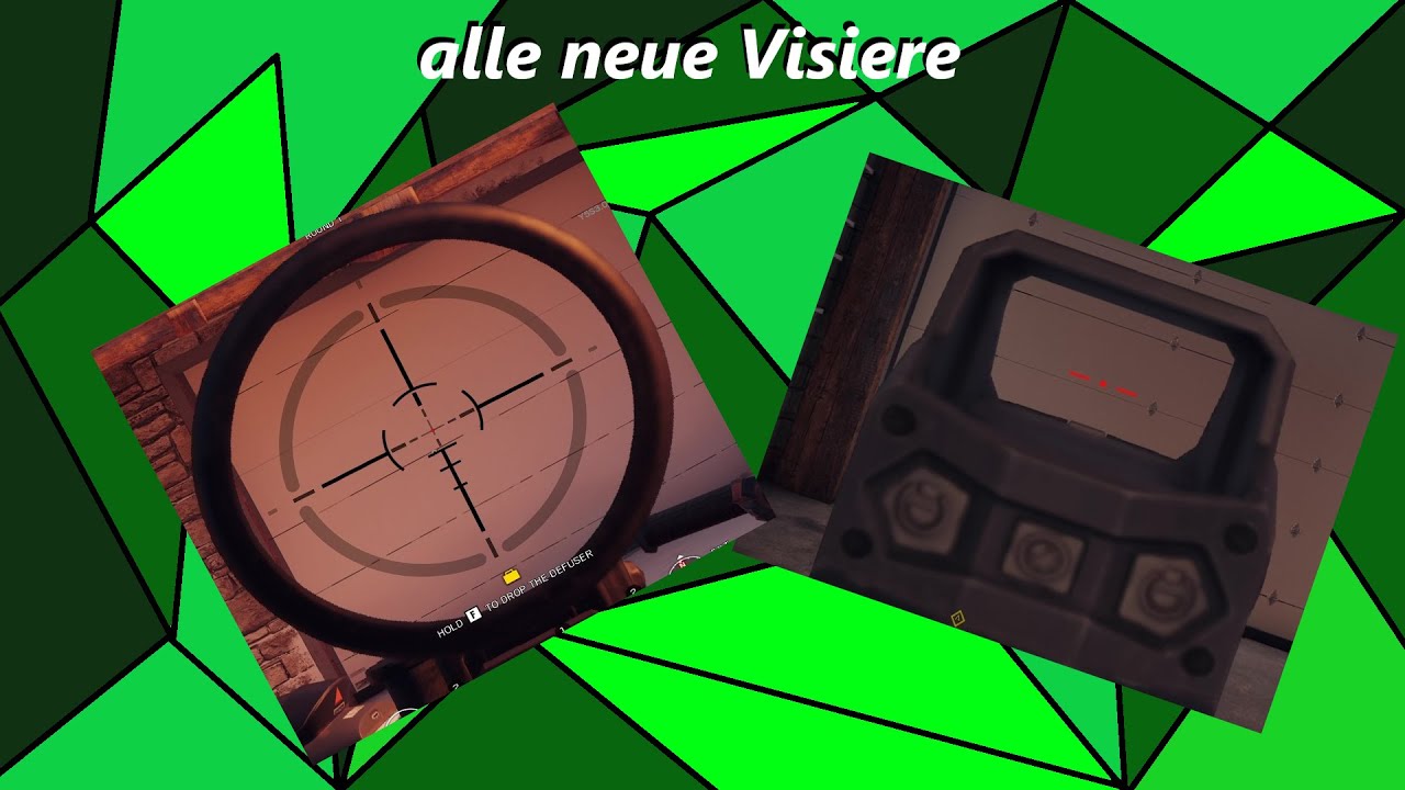 Alle neuen Visiere! I R6 News - YouTube