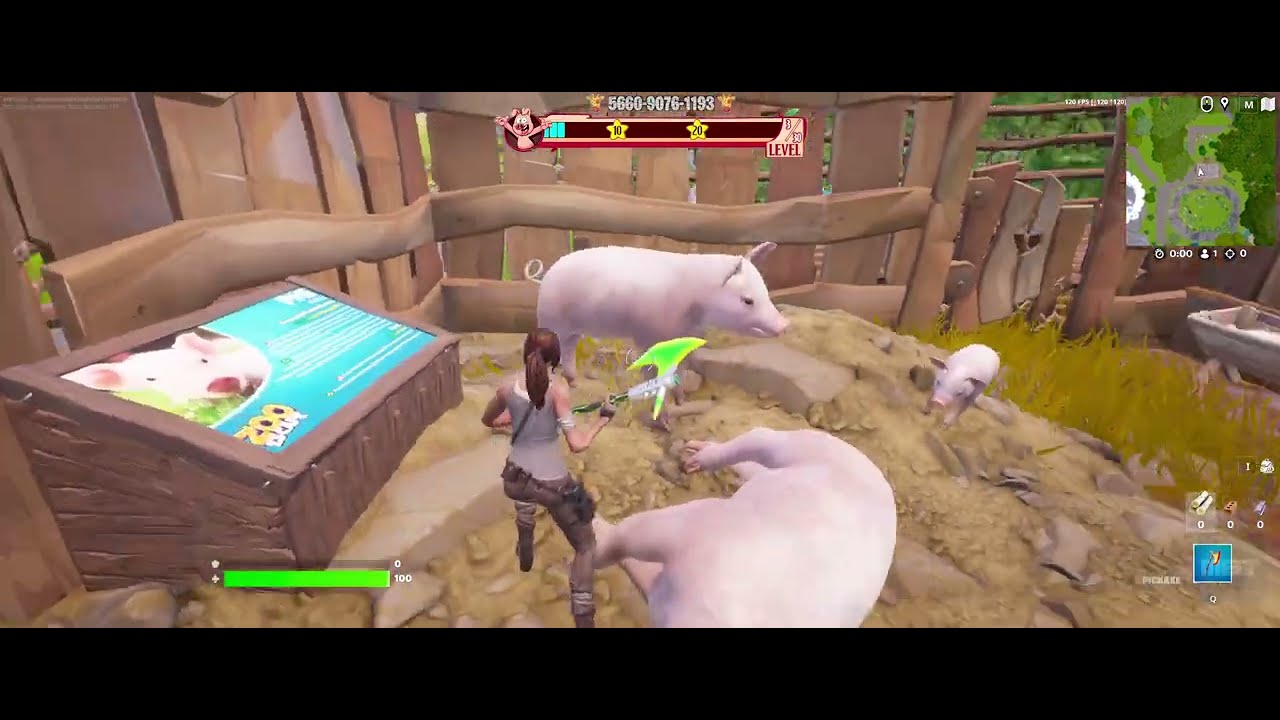 FORTNITE: ZOO ESCAPE 🦓 PIG 3 /30 LEVEL - MAP CODE: 5660-9076-1193 - YouTube