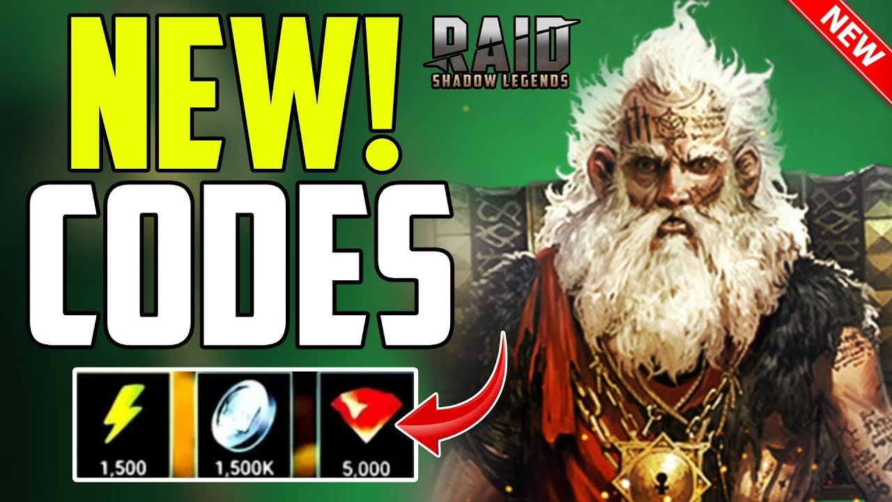⚠️UPDATE CODES!!⚠️ PROMO CODES FOR RAID SHADOW LEGENDS - RAID SHADOW ...