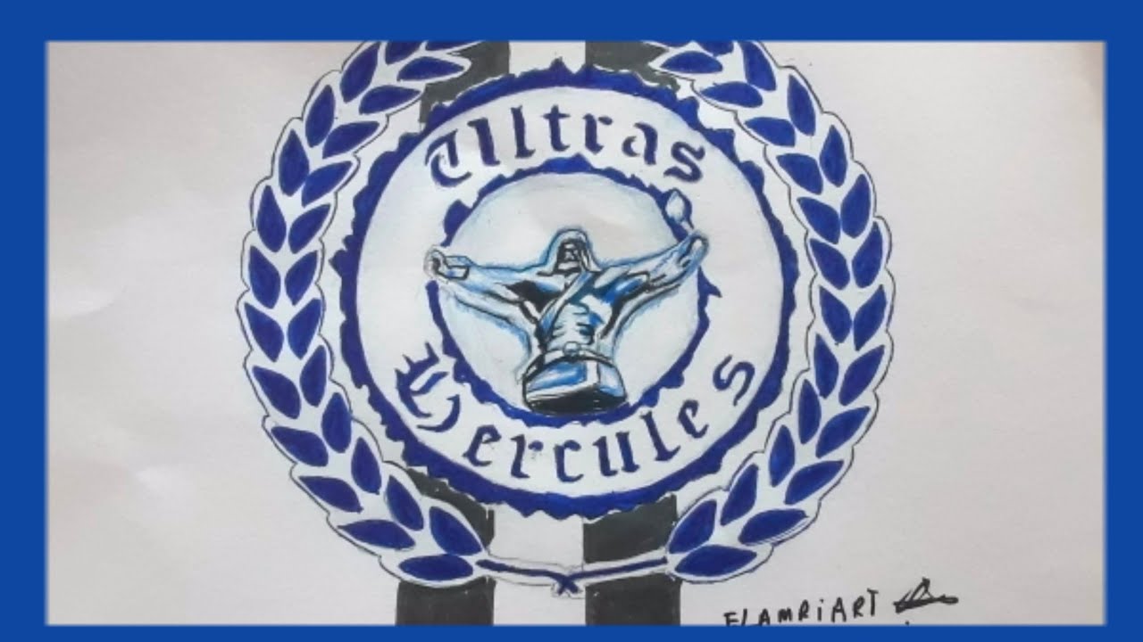 Dessin ultras hercules 2007|irt tanger - YouTube