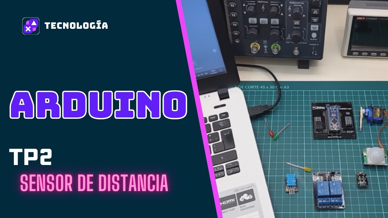 TP2 - SENSOR DE DISTANCIA - YouTube