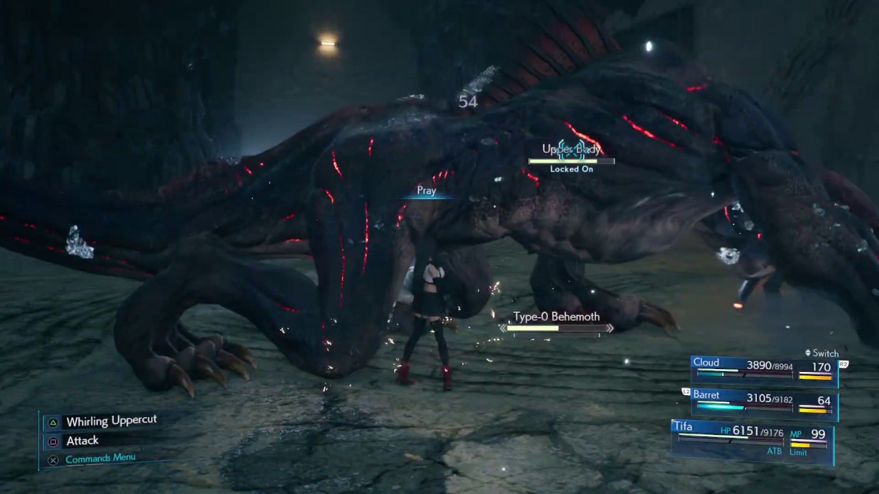 FINAL FANTASY VII REMAKE Type-0 Behemoth (Hard) - YouTube