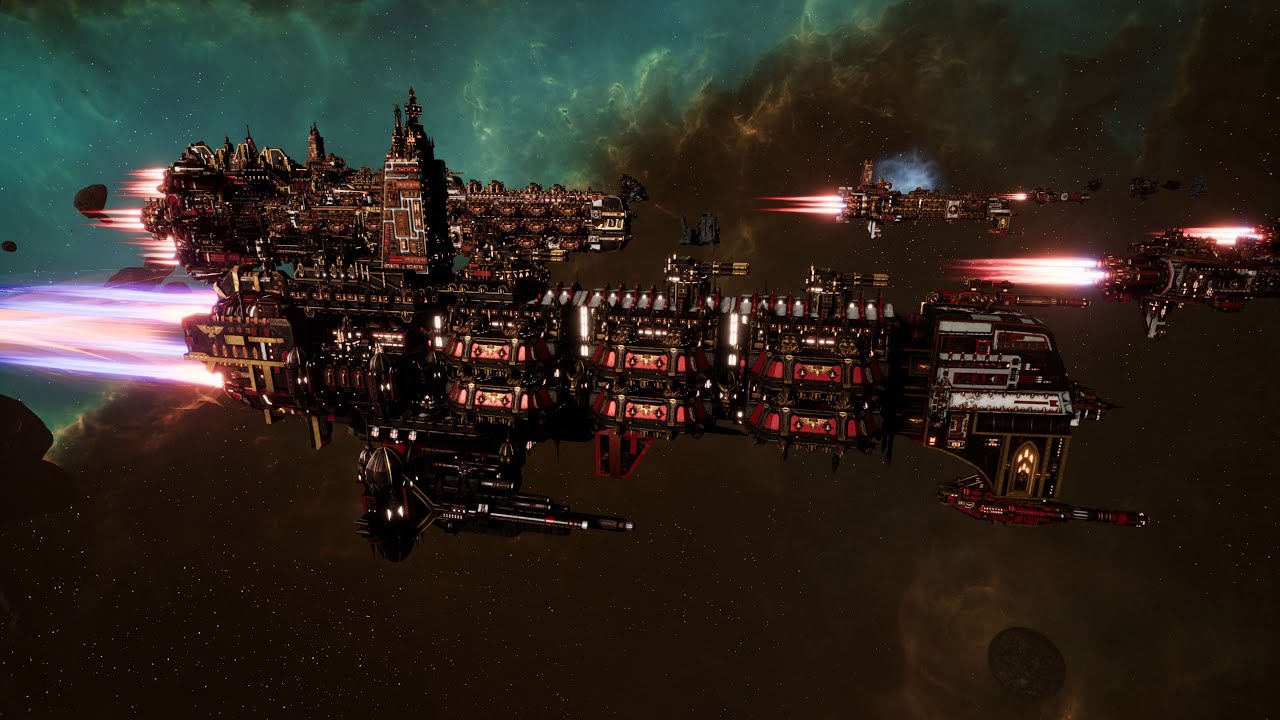 Adeptus Mechanicus vs Chaos - Skalgrim Mod - 4K Quality - Battlefleet ...