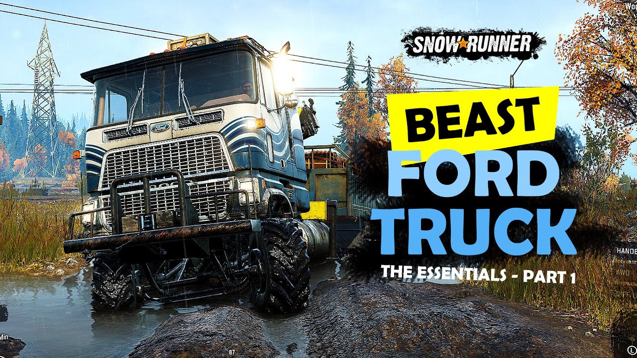 The Essentials - SnowRunner Part1 | Black River x Smithville Dam ...