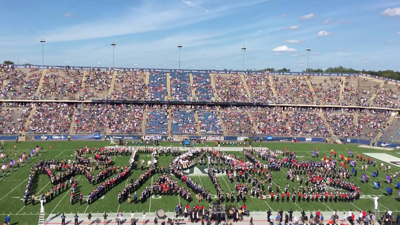 UConn Band Day 2016 - Halftime Part 1 - YouTube