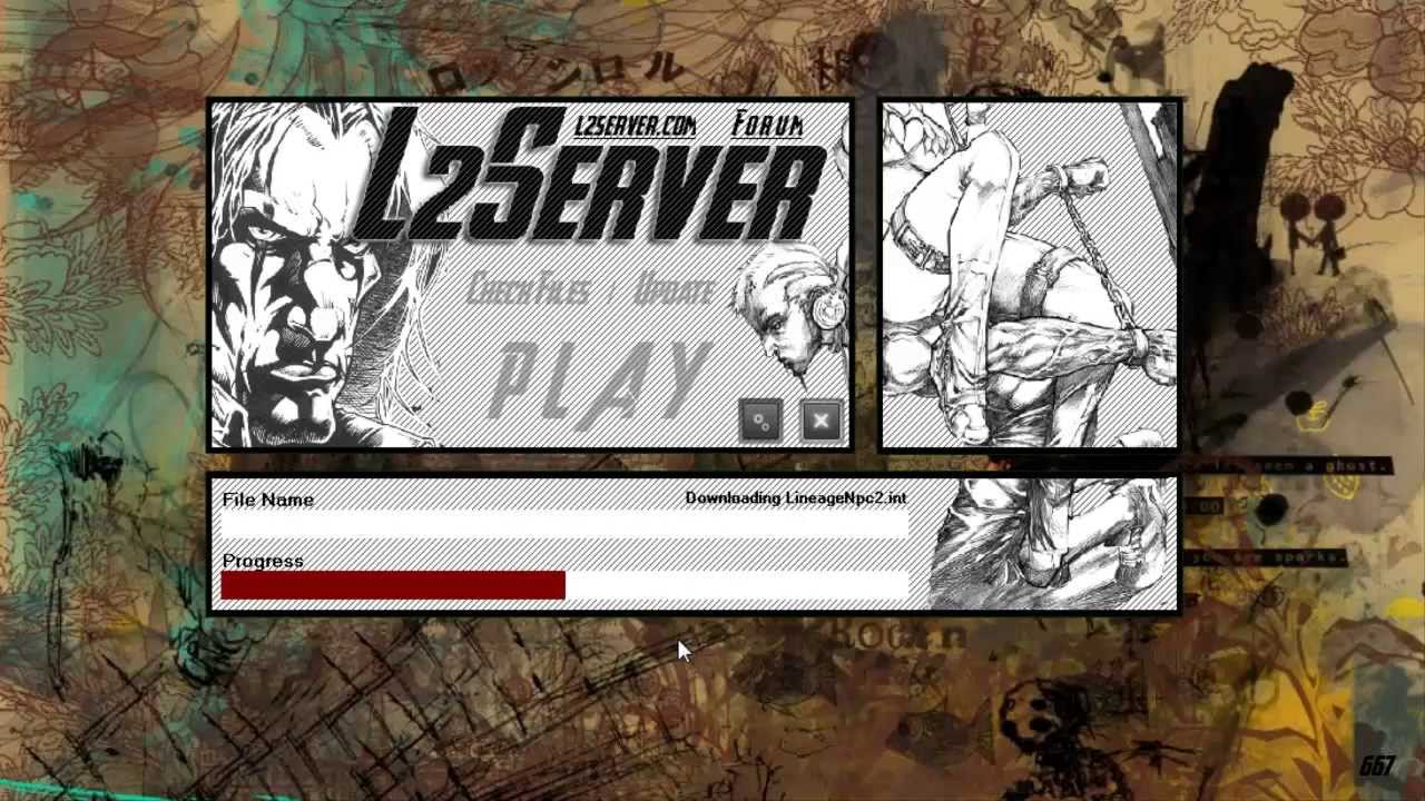 Professional L2 Updater/Launcher v2 Comic Template - 2014 - YouTube